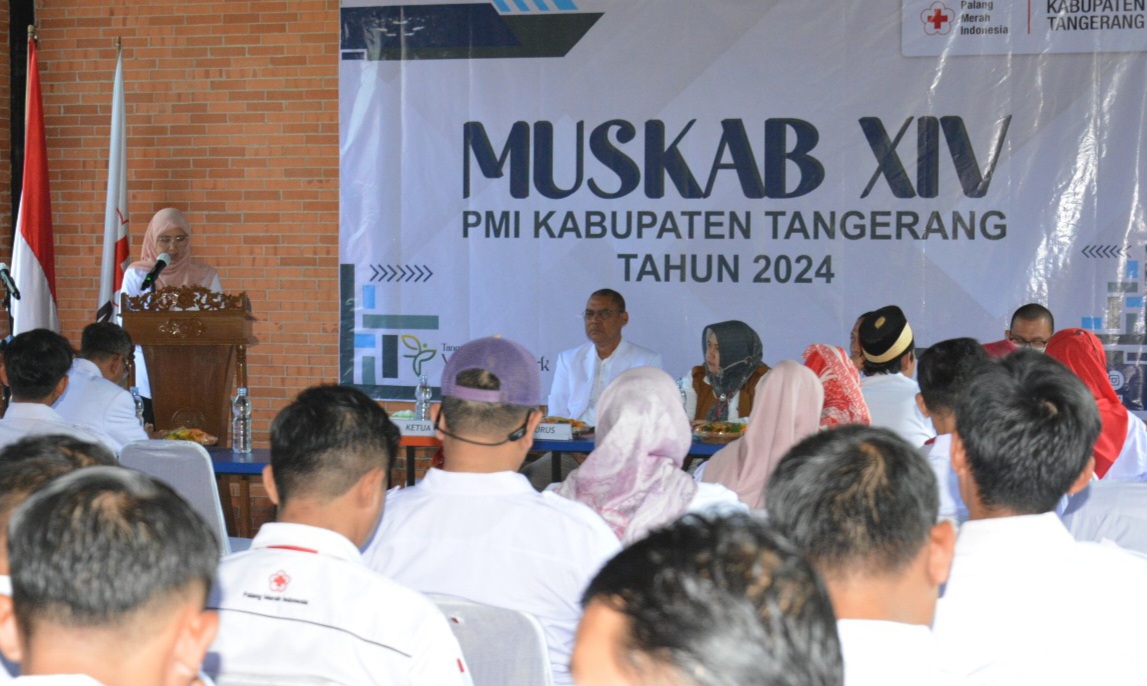 Gelar Muskab Ke-14, Soma Atmaja Kembali Jadi Ketua PMI - bantenraya.co